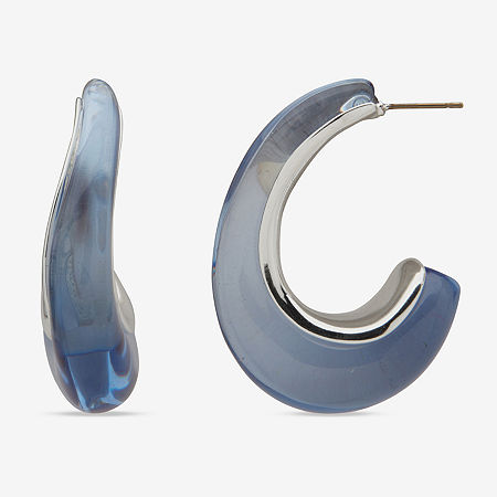 Click here for Worthington Womens 43.4mm Hoop Earrings  One Size... prices