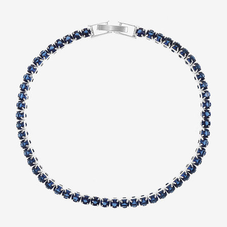 Click here for Sparkle Allure Womens Blue Cubic Zirconia Pure Sil... prices