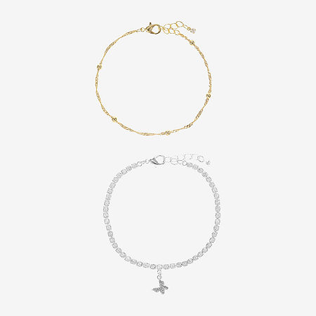 Click here for Sparkle Allure Tennis & Chain Womens 2-pc. Cubic Z... prices