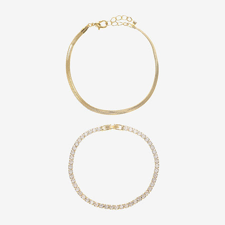 Click here for Sparkle Allure Tennis & Chain Womens 2-pc. Cubic Z... prices