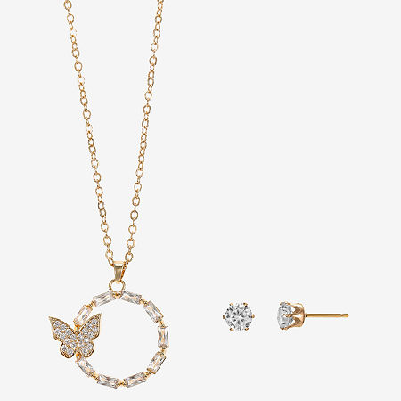 Click here for Sparkle Allure Circle Womens Cubic Zirconia 14K Go... prices