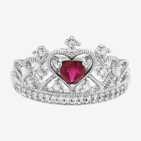 Click here for Limited Quantities! Womens Lab Created Red Ruby St... prices