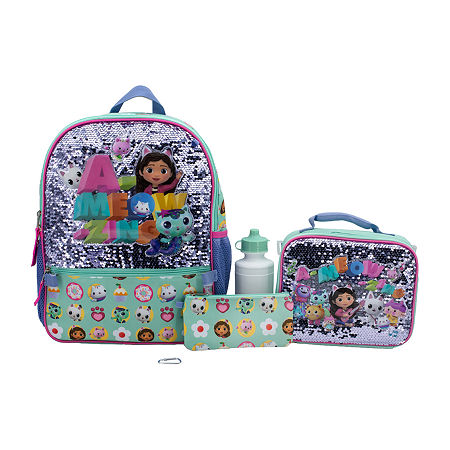 Click here for Licensed Gabby Cats 5-Piece Backpack Set  One Size... prices