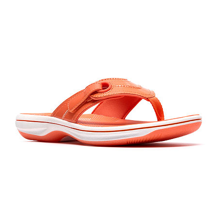 Click here for Clarks Cloudsteppers Womens Breeze Reyna Flip-Flop... prices