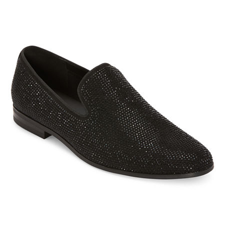 Click here for J. Ferrar Sutton Mens Round Closed Toe Slip-On Sho... prices