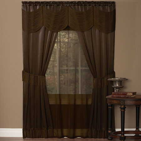 Click here for Halley Rod Pocket Light-Filtering Curtain Panel  O... prices