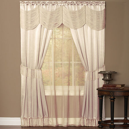 Click here for Halley Rod Pocket Light-Filtering Curtain Panel  O... prices