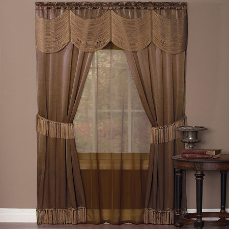 Click here for Halley Rod Pocket Light-Filtering Curtain Panel  O... prices