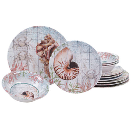 Click here for Certified International Sanibel 12-pc. Melamine Di... prices