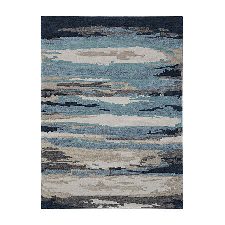 Click here for Amer Rugs Abriella Yuna Camouflage Hand Tufted Ind... prices