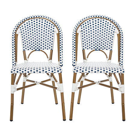 Safavieh Salcha Indoor-Outdoor French Bistro Side Chair  Set of Two