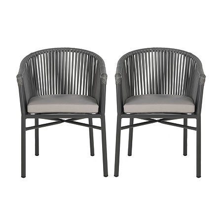Click here for Kofi 2-pc. Patio Rope Chairs  One Size  Gray prices