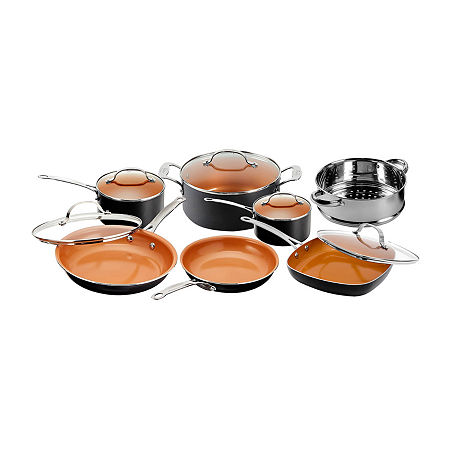 Click here for Gotham Steel 12-pc. Non-Stick Cookware Set  One Si... prices
