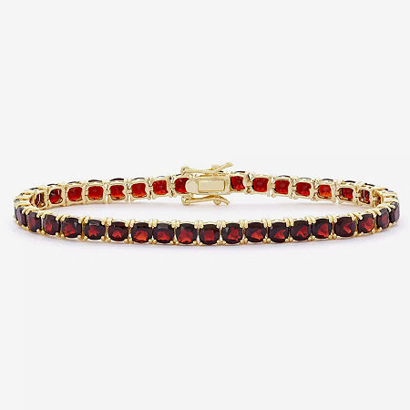 Click here for Womens Genuine Red Garnet 14K Gold Over Silver 7.2... prices