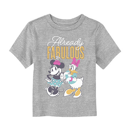 Click here for Disney Collection Toddler Girls Crew Neck Short Sl... prices