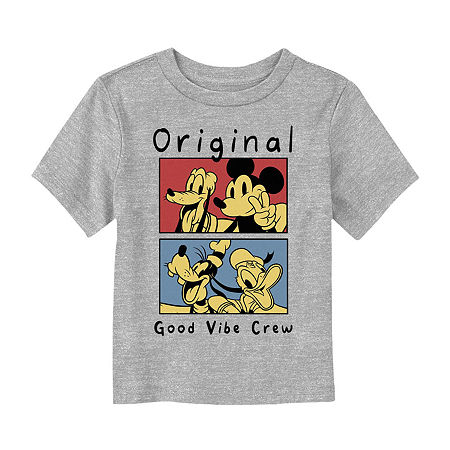 Click here for Disney Collection Toddler Unisex Crew Neck Short S... prices