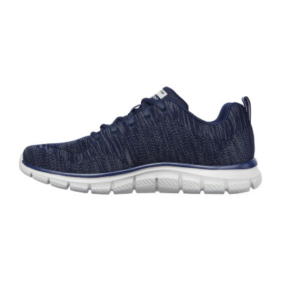 Skechers Track Front Runner Mens Walking Shoes, Color: Navy Gray - JCPenney