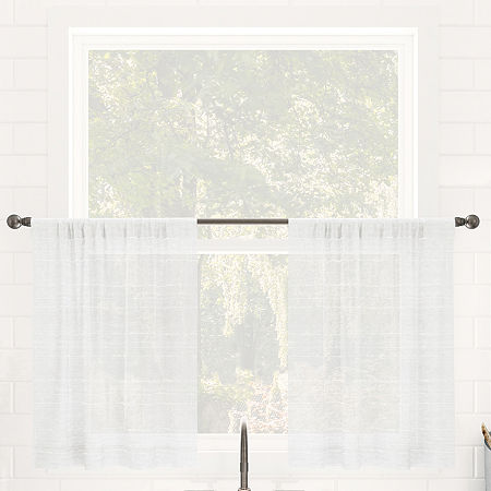 Click here for Clean Window Aya 2-pc. Rod Pocket Window Tier  One... prices
