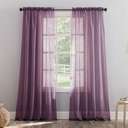 Erica Crushed Voile Curtain Panel
