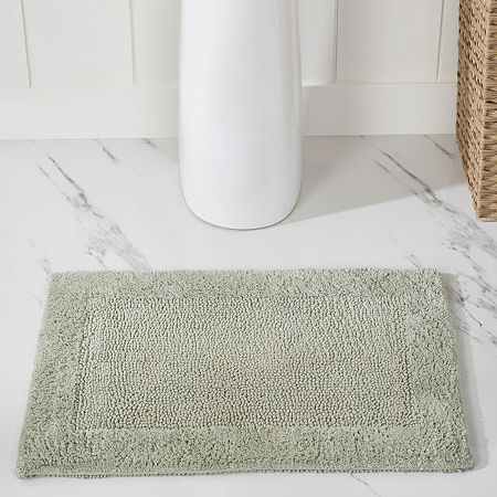 Click here for Better Trends Edge Bath Rug  One Size  Green prices