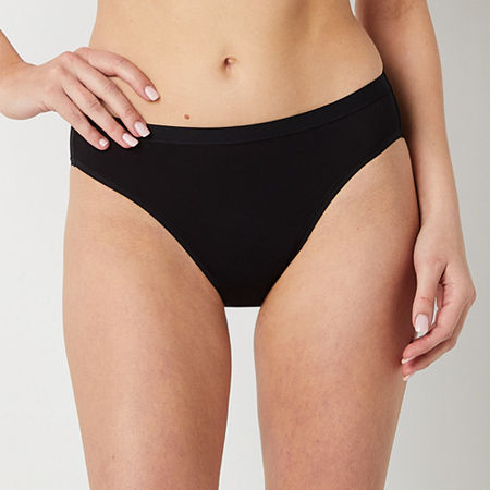 Click here for Arizona Body Cotton High Leg Panty  Small  Black prices