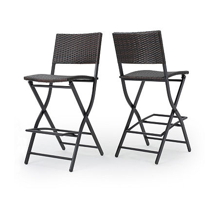 Click here for Margarita 2-pc. Bar Stool  One Size  Brown prices