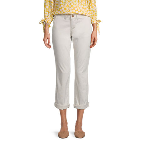 Click here for St. Johns Bay Womens Straight Mid Rise Regular Fit... prices