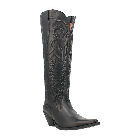 Click here for Dingo Womens Raisin Kane Stacked Heel Cowboy Boots... prices