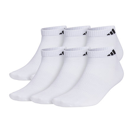 adidas Mens Superlite 3.0 Low Cut Socks - 6 pk. - White