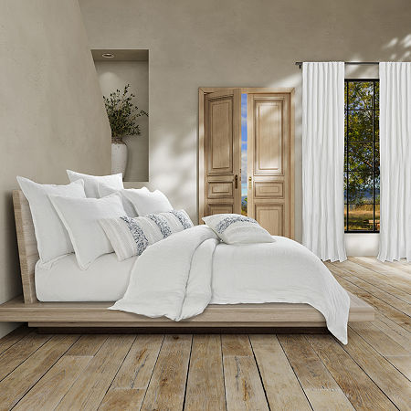 Click here for White Sand South Seas Cotton Duvet Cover  Full/Que... prices