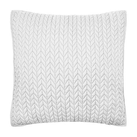 Click here for J by J Queen Cayman Quilted Sham  European - White prices