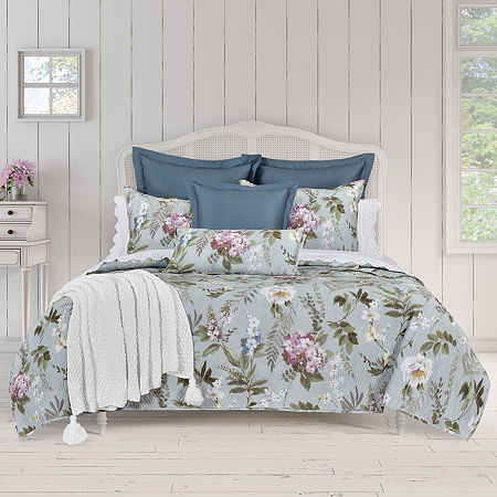 Click here for Queen Street Sakura 3-pc. Floral Hypoallergenic Qu... prices