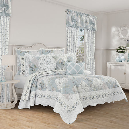 Royal Court Bungalow Spa 3pc. Reversible Quilt Set