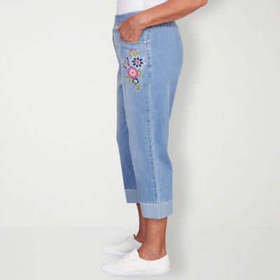 Alfred Dunner In Full Bloom Capris