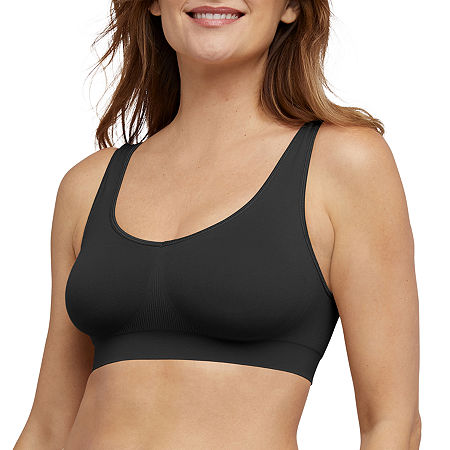 Click here for Bali One Smooth U Wireless Bralette Dfbral - Black prices