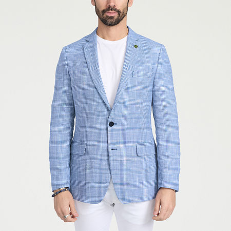 Click here for CRICKETEER Mens Plaid Stretch Fabric Sport Coat  4... prices