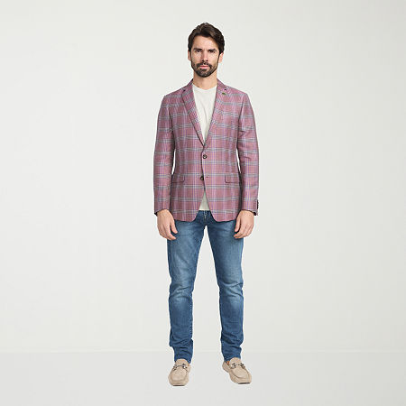 Click here for CRICKETEER Mens Plaid Stretch Fabric Sport Coat  4... prices