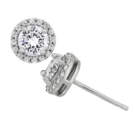 Click here for DiamonArt White Cubic Zirconia Sterling Silver 7.2... prices