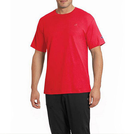 Champion Mens Cotton Jersey T-Shirt - Scarlet