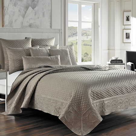 Click here for J Queen New York Lyndon Coverlet  Full/Queen - Tau... prices
