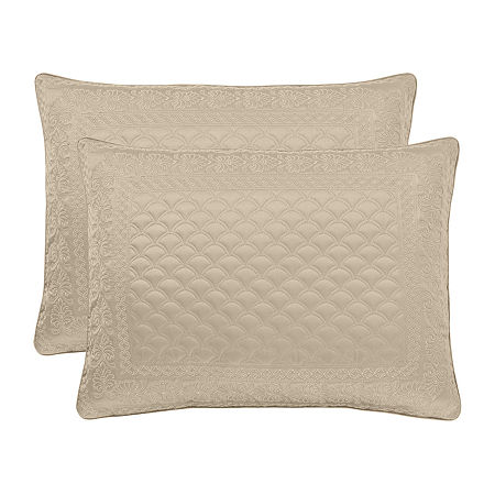 J Queen New York Lyndon Sham  Standard - Pearl