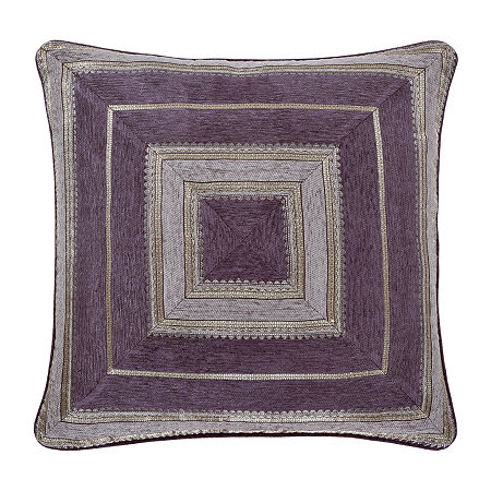 Five Queens Court Dominique Sham  European - Lavender