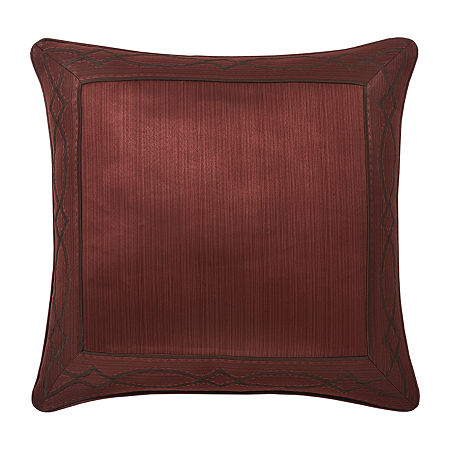 Five Queens Court Chianti Sham  European - Red