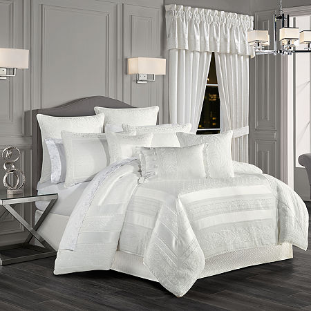 Click here for Queen Street Elegante 4-pc. Jacquard Extra Weight... prices