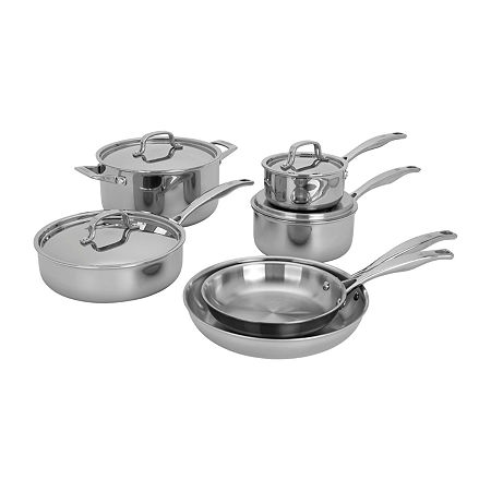 Click here for Henckels 10-pc. Stainless Steel Cookware Set  One... prices