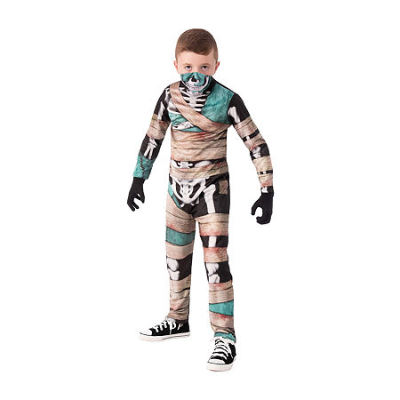 Click here for Little & Big Kid Boys Half Masked Skeleton Costume... prices