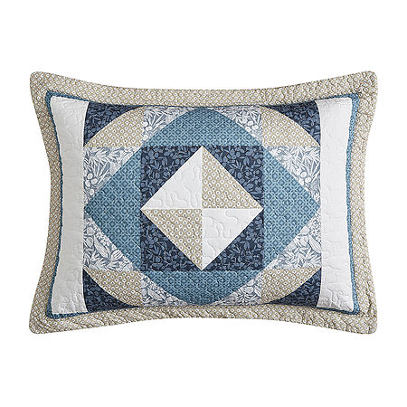 Click here for Laurel Manor Lianna Pillow Sham  One Size  Blue prices