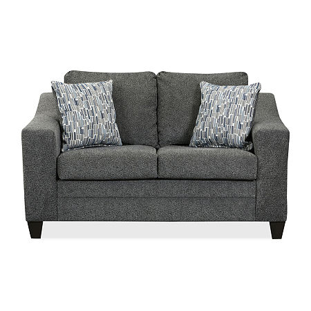 Click here for Sullivan Upholstered Chenille Loveseat  One Size... prices