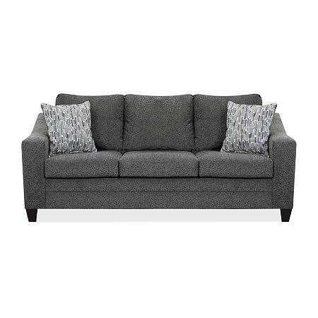 Click here for Sullivan Upholstered Chenille Sofa  One Size  Gray prices