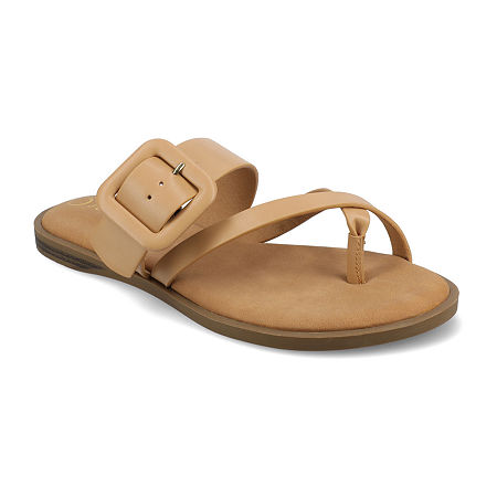 Click here for Journee Collection Womens Layra Slide Sandals  9 M... prices